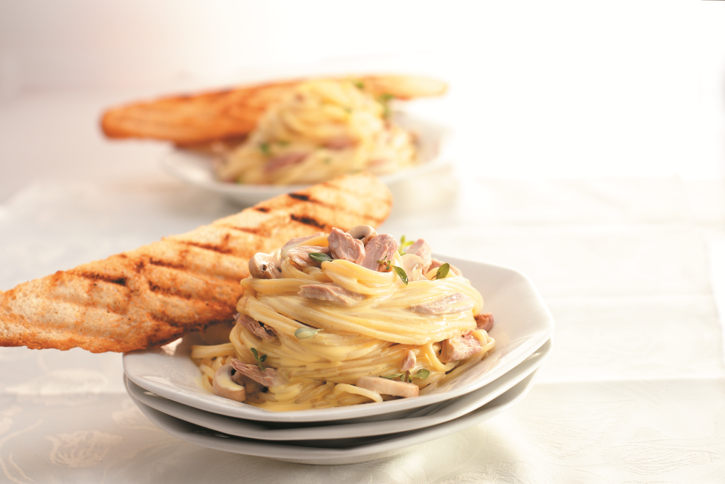 Century Tuna Spaghetti A la Carbonara - Century Tuna